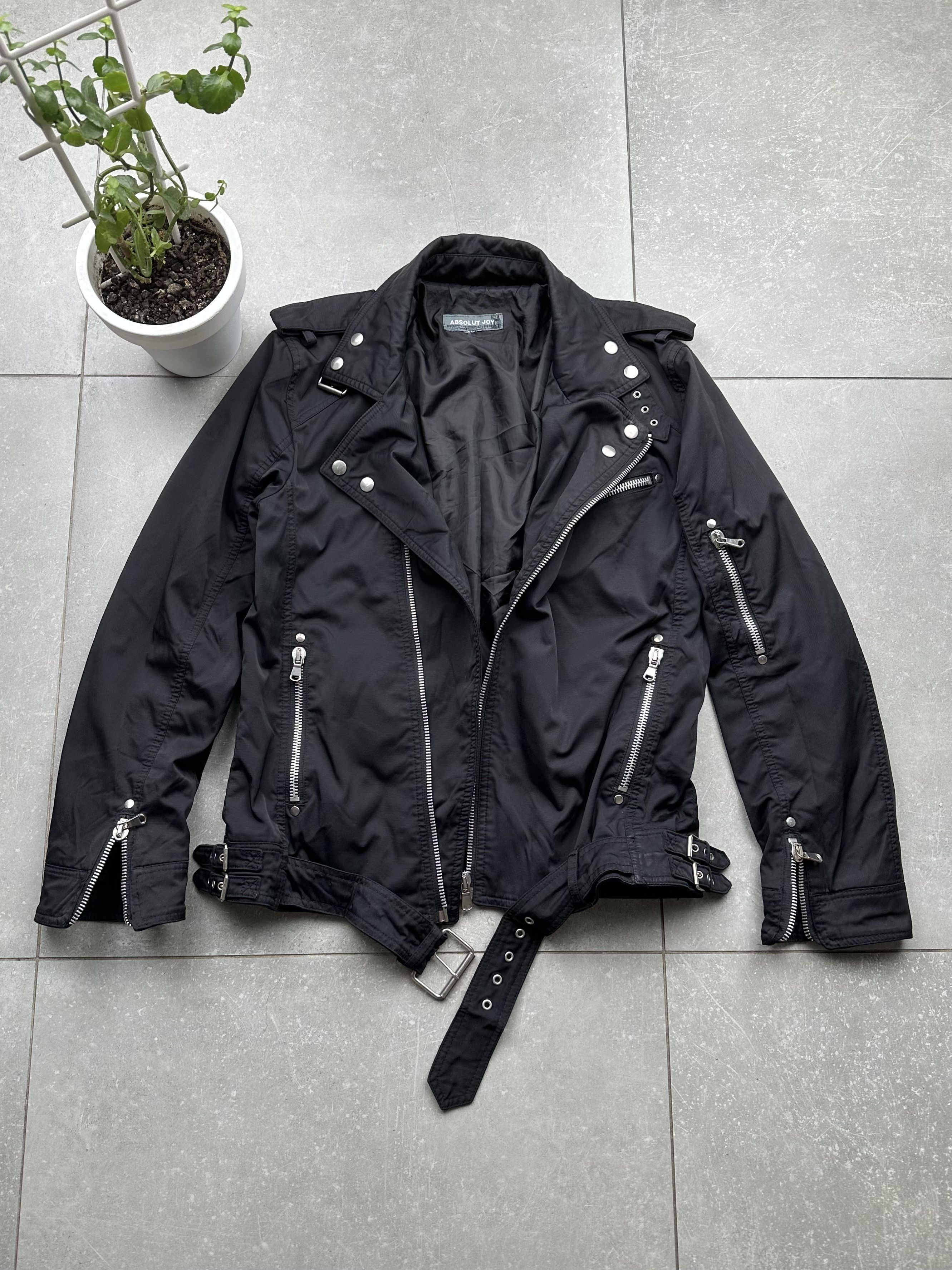 Absolut Joy × Japanese Brand Absolut Joy Vintage Belt Bondage Jacket ...