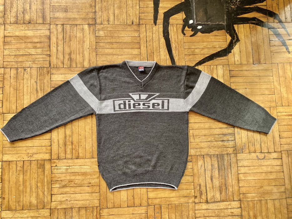 Diesel ️RARE ️Vintage Crazy Diesel Knitted Sweater Y2K Avant Garde🔥🤗 ...