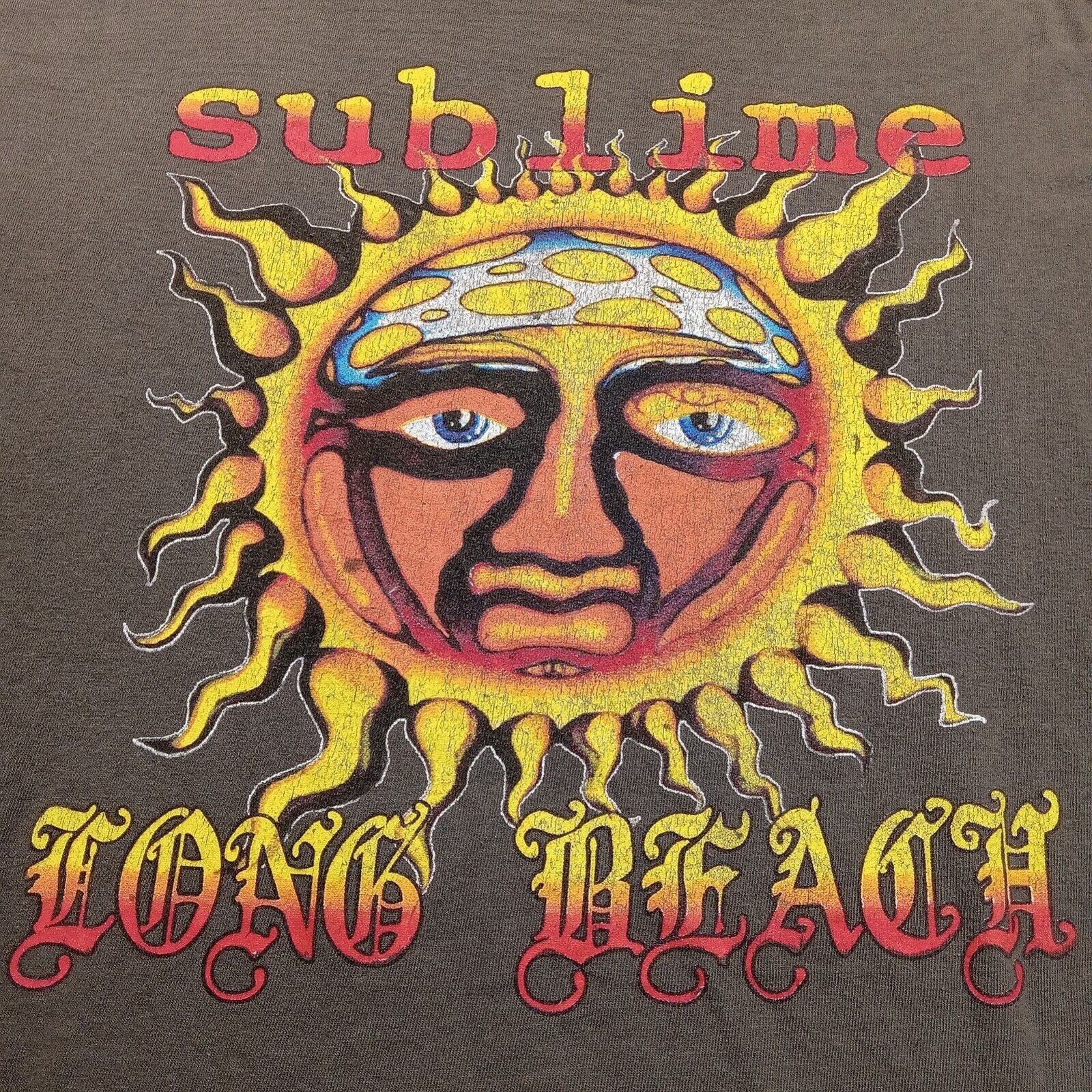 Sublime Sublime Long Beach T-Shirt L Graphic Band Tee Rock & Roll | Grailed