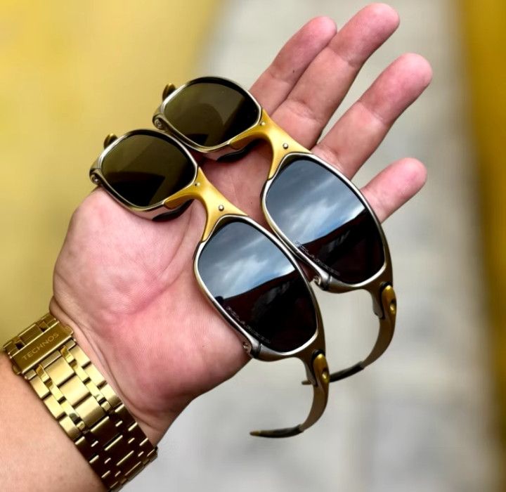 Other HCS X-Metal Juliet 24k Gold Black Sunglasses | Grailed