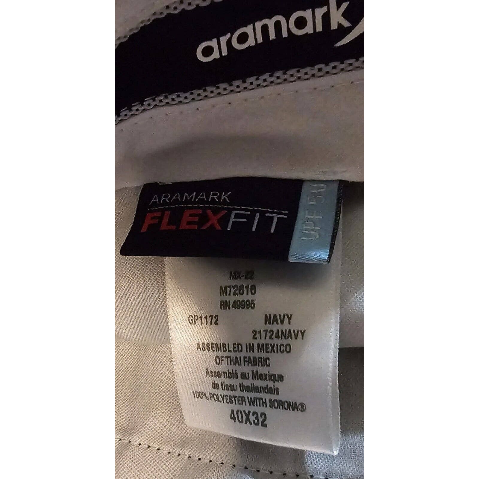 Other ARAMARK FLEXFIT MENS PERFORMANCE WORK PANT40x32 NAVY GP-1172 ...