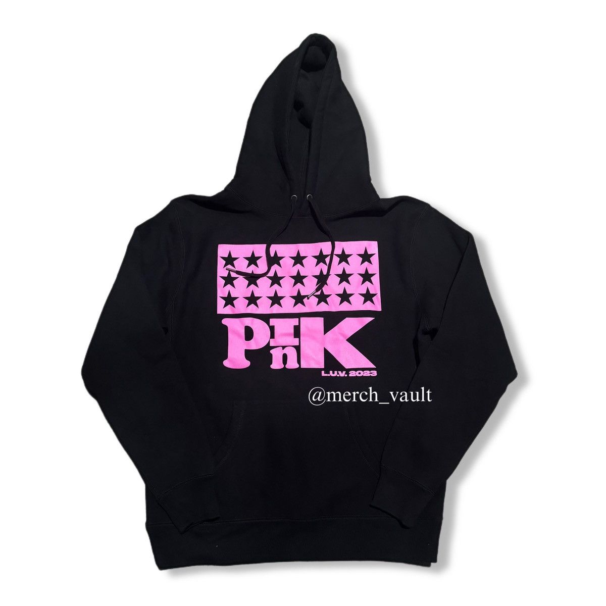 Lil Uzi Vert Pink Tape Tour Hoodie | Grailed