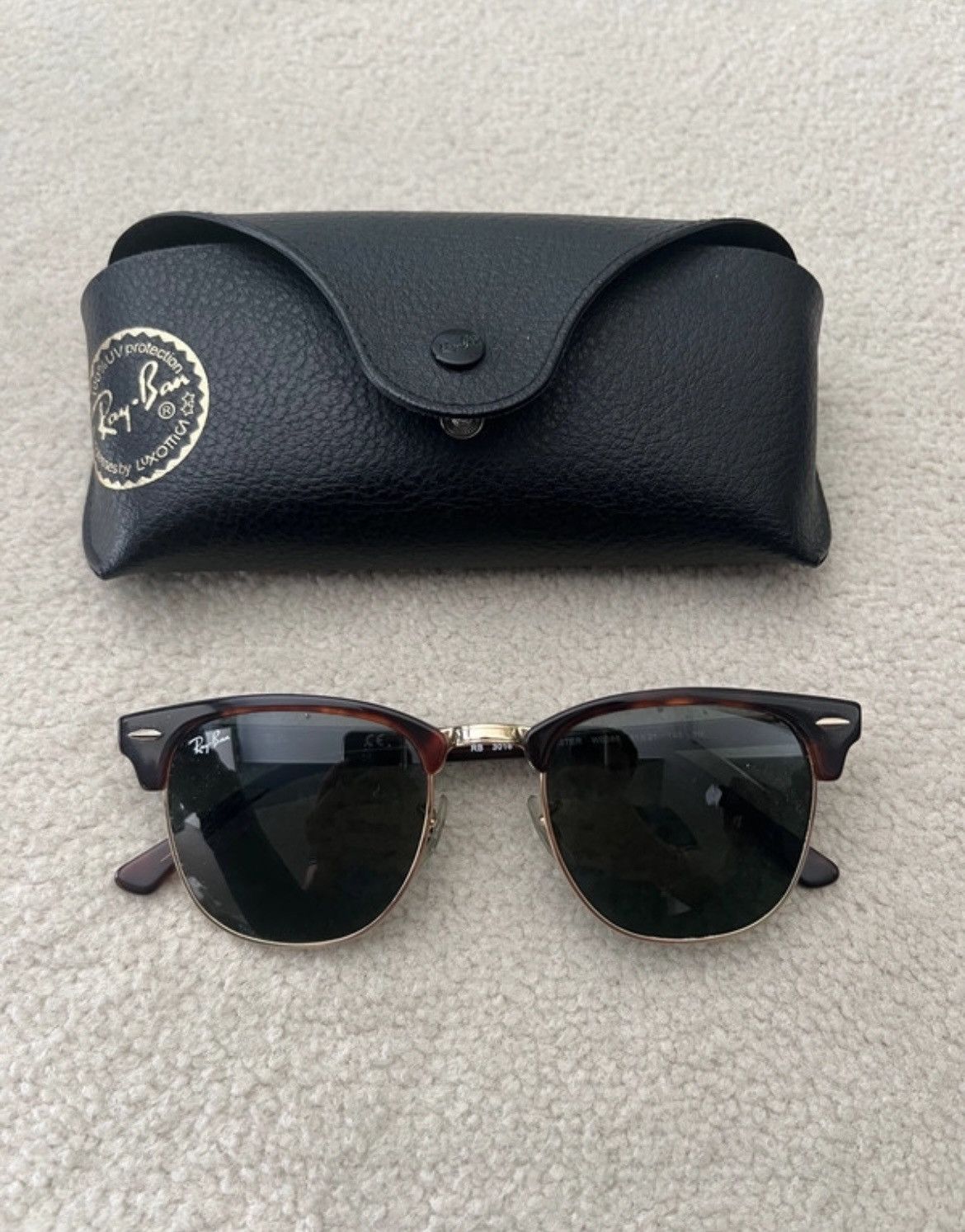 RayBan Ray Ban Clubmaster Sunglasses | Grailed