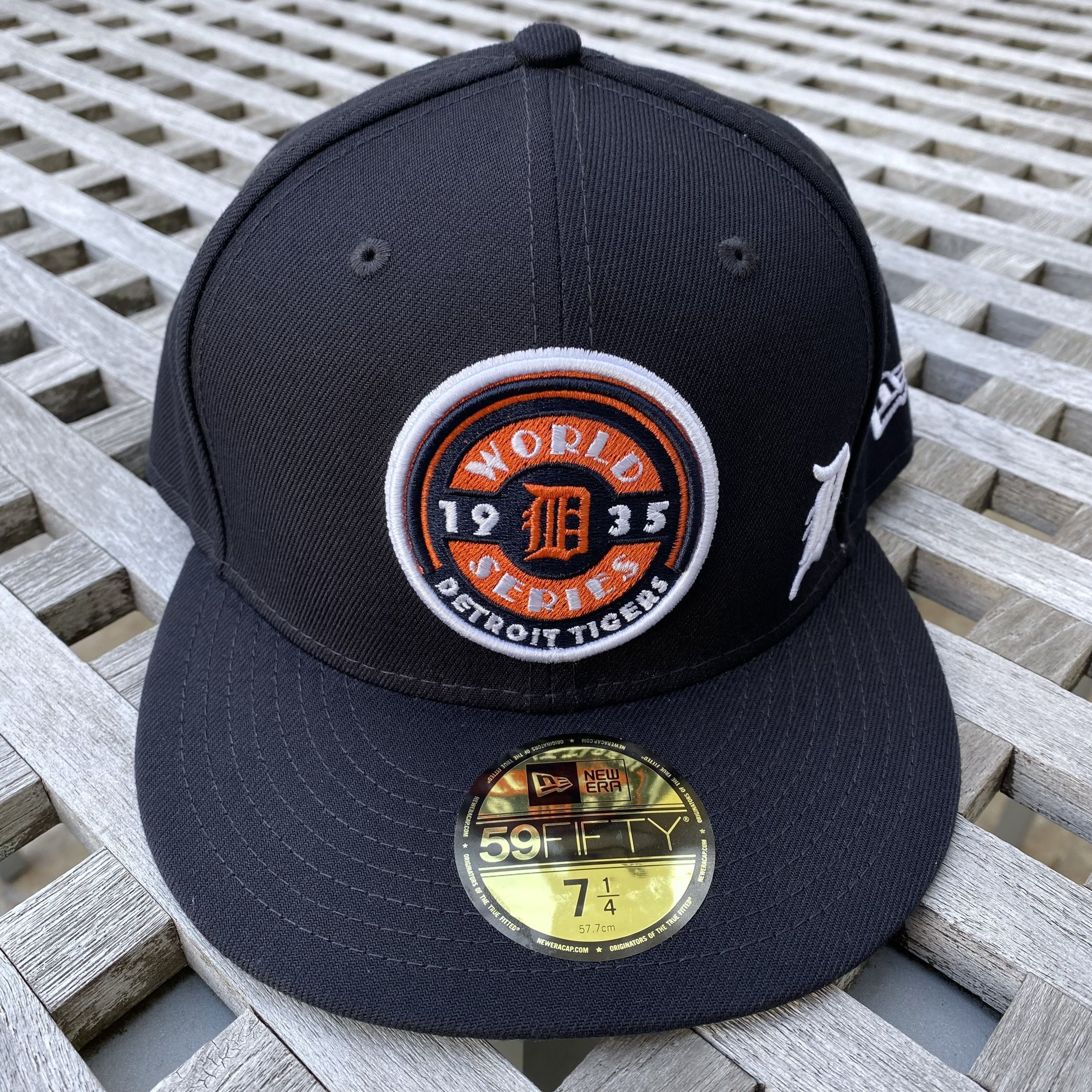 New Era Detroit Tigers 1935 World Series Patch Lids Hat 7 1/4 | Grailed