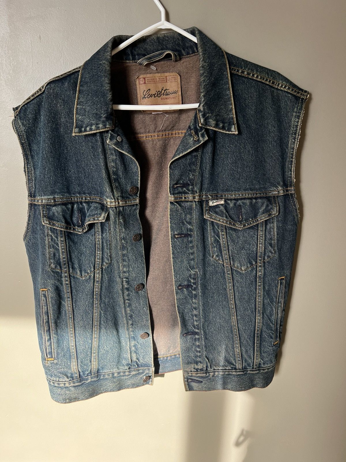 Levi's Vintage Clothing RARE: Vintage Levis Cut-Off Denim Jacket | Grailed