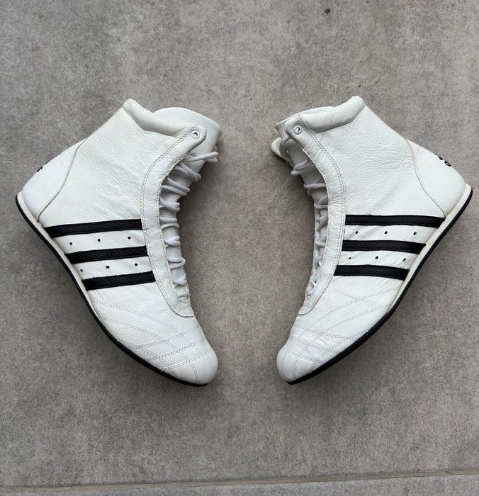 Adidas 2000s VINTAGE ADIDAS PRAJNA HIGH BOXING SHOES Y2K WOMENS | Grailed