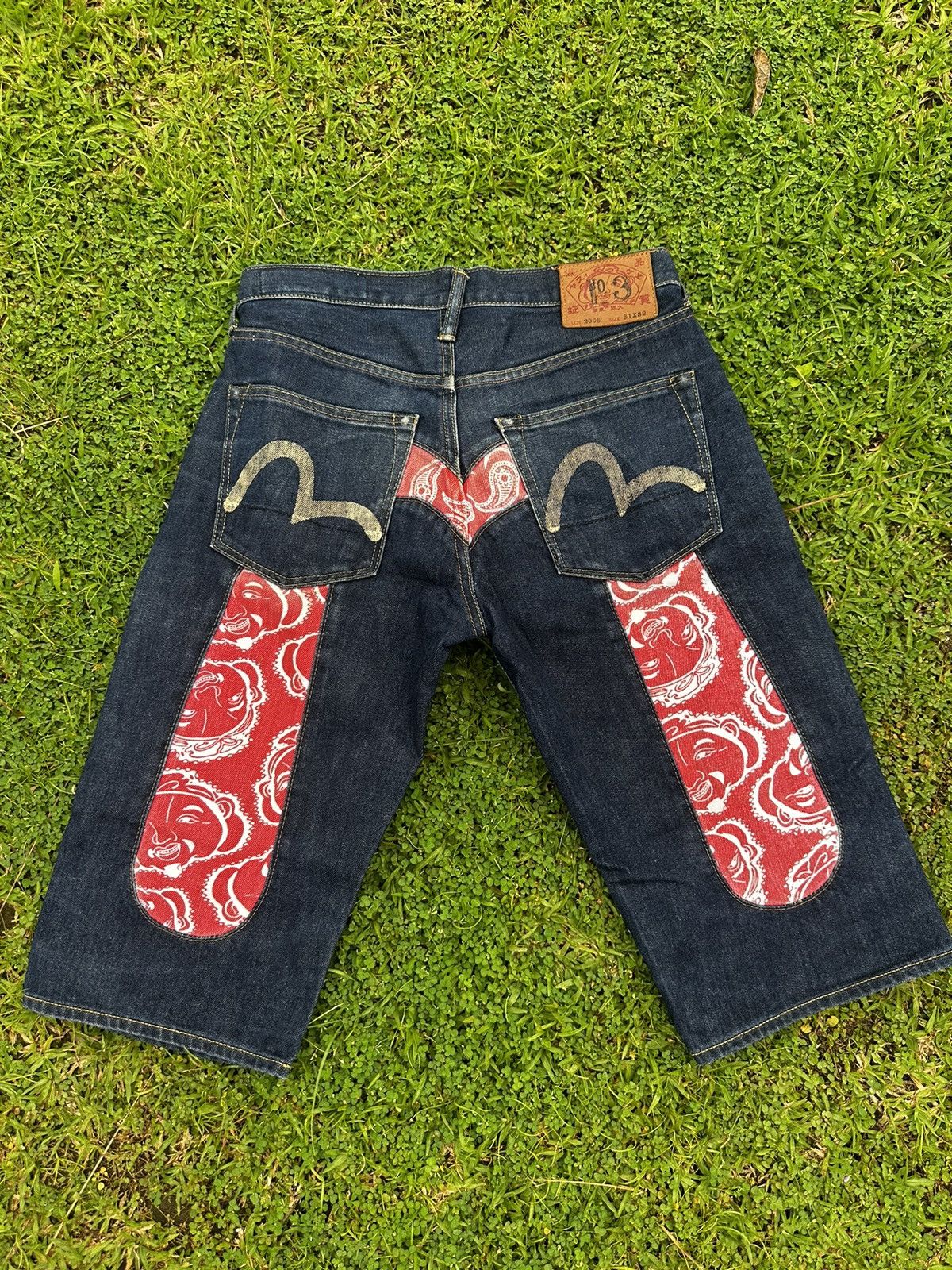 Evisu EVISU BIG DIACOCK NO3 2008 SHORT | Grailed