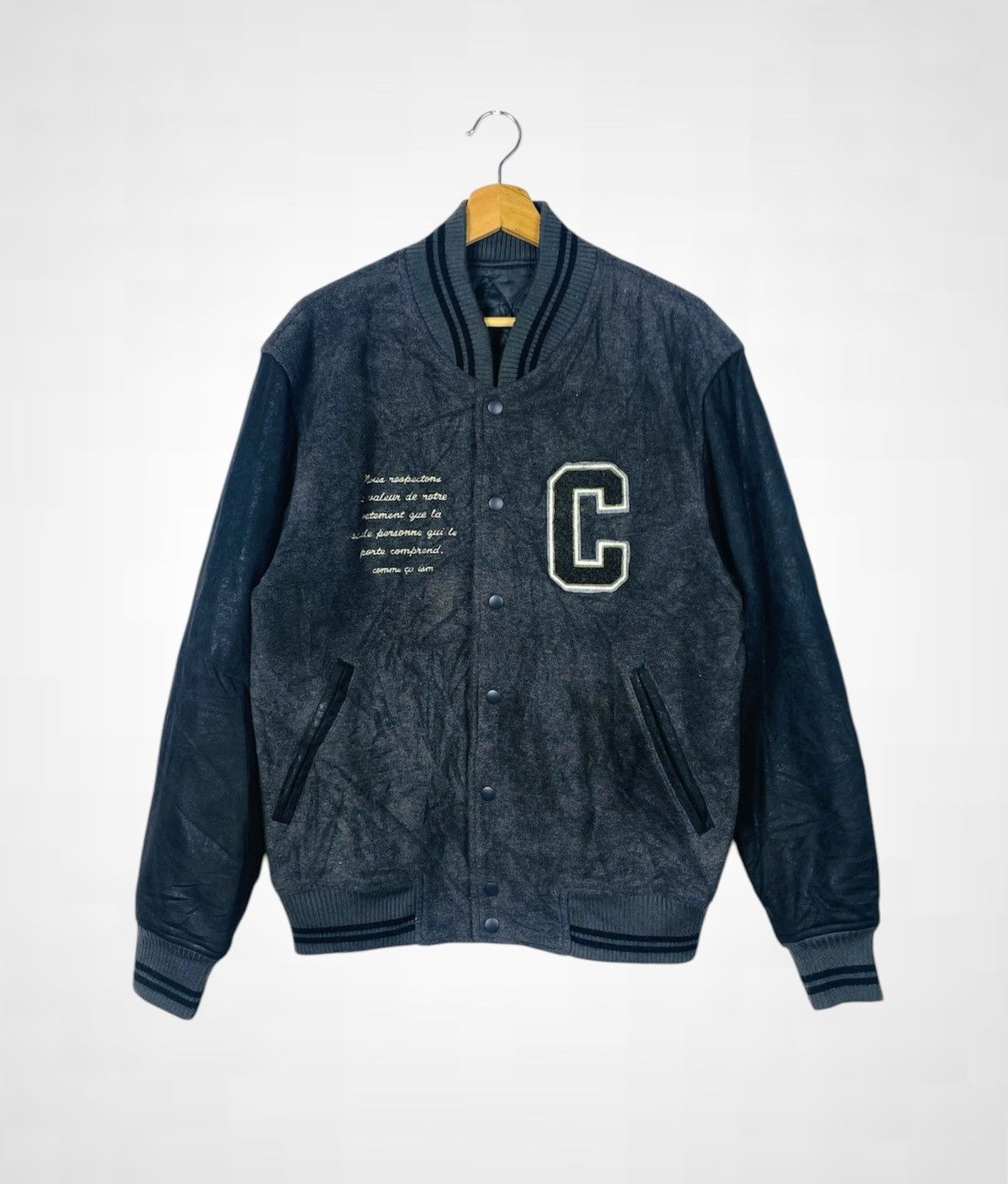 Comme Ca Ism × Varsity Jacket × Vintage Vintage 90s Comme ca Ism ...