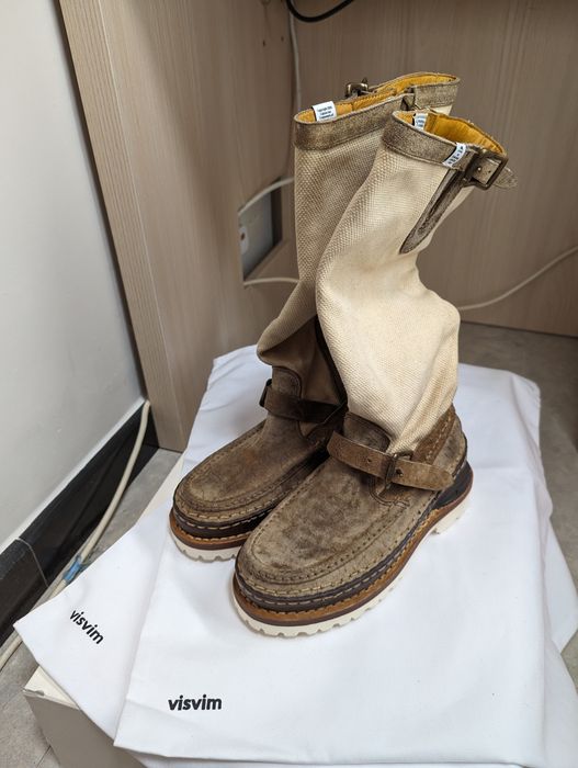 Visvim Visvim Grizzly Boots-Folk 10FW Natrual W7 | Grailed