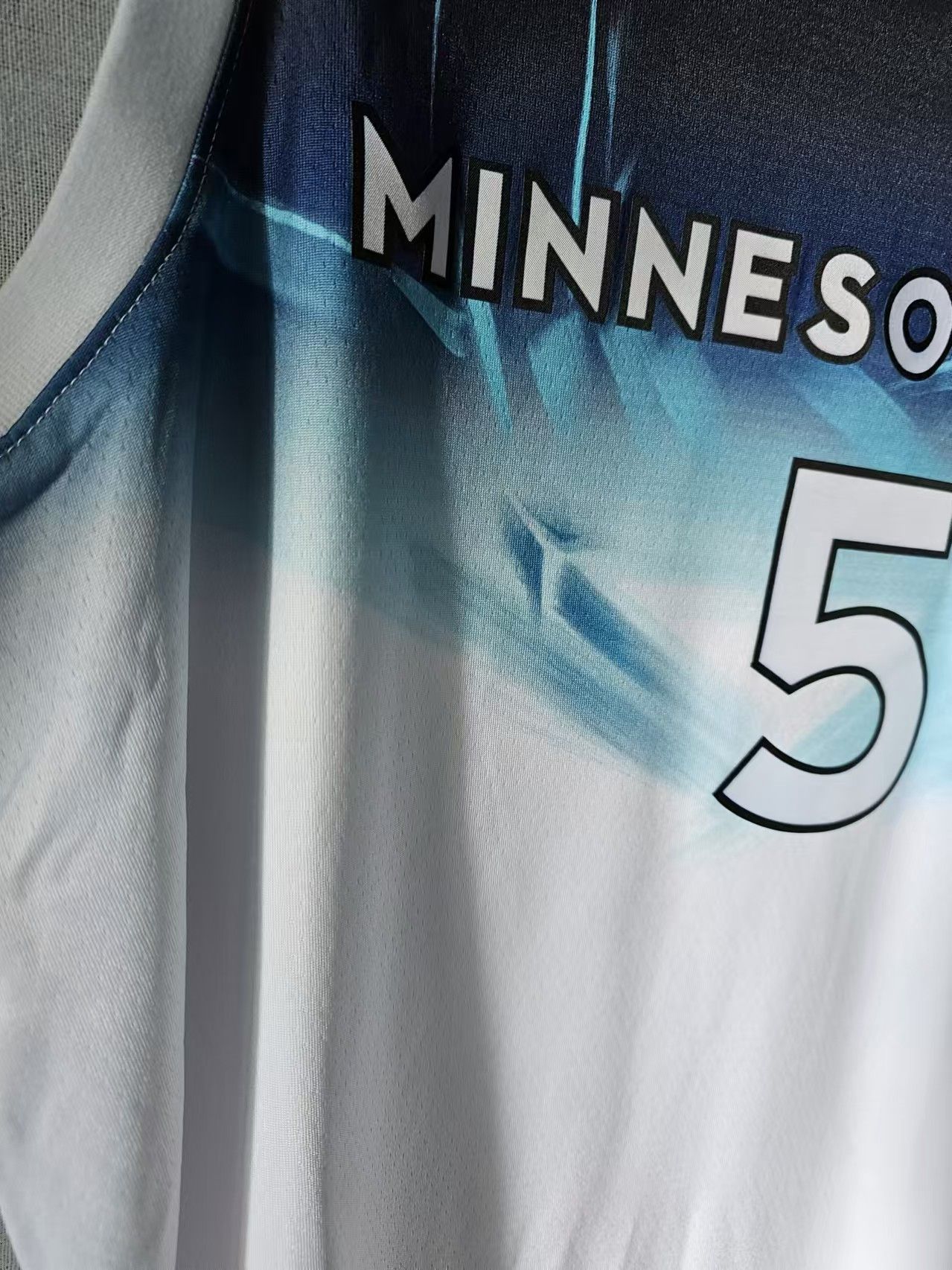 NBA 2025 Timberwolves 5 Anthony Edwards Jersey City Edition | Grailed