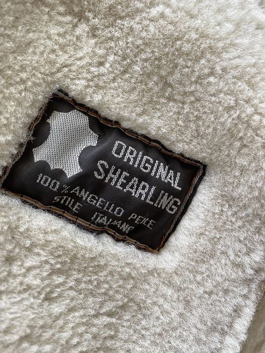 Vintage Italian Shearling Jacket | Grailed