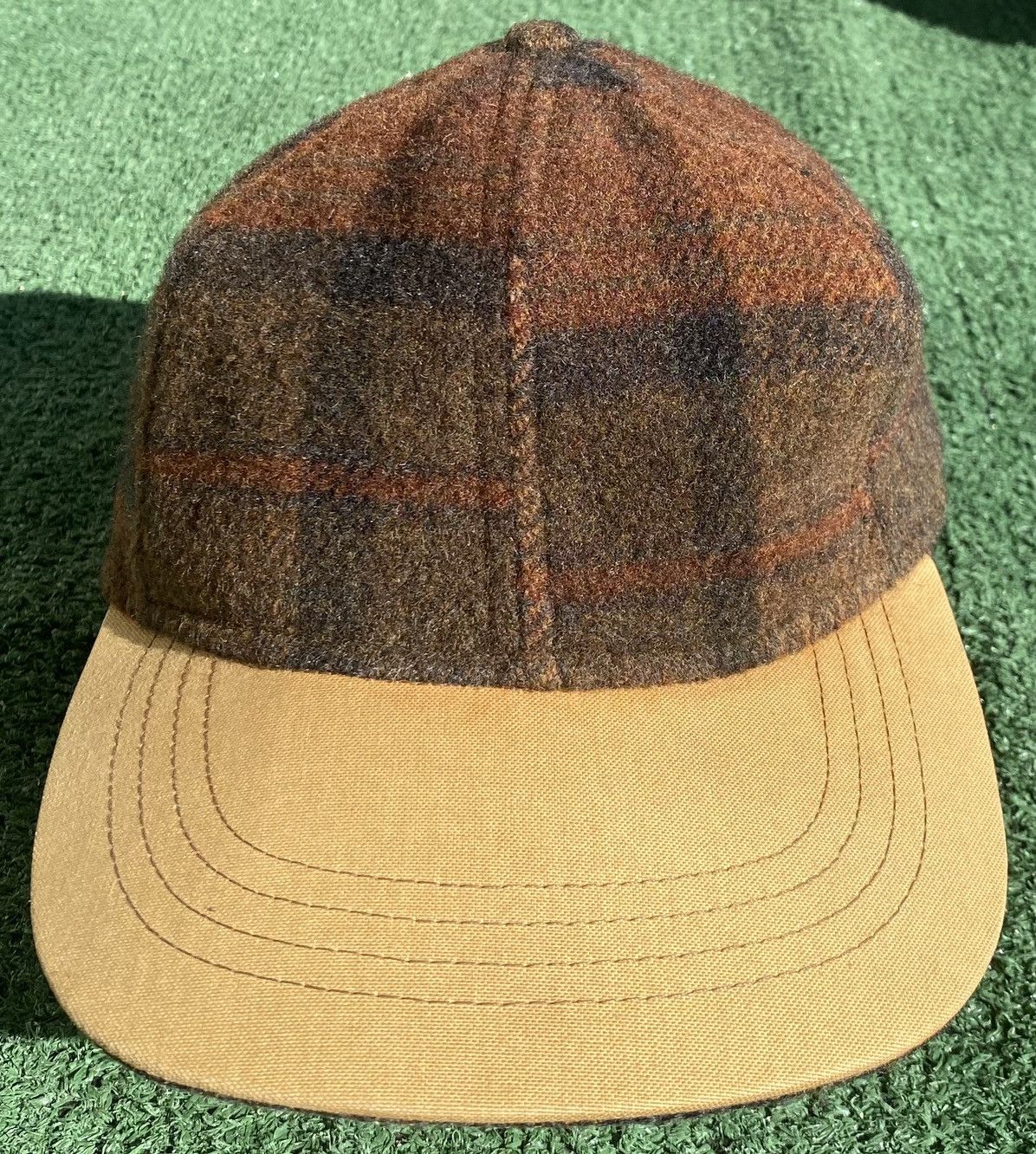 Eddie Bauer Vintage 90’s Eddie Bauer Plaid Wool Hat Cap Ear Flaps Small ...