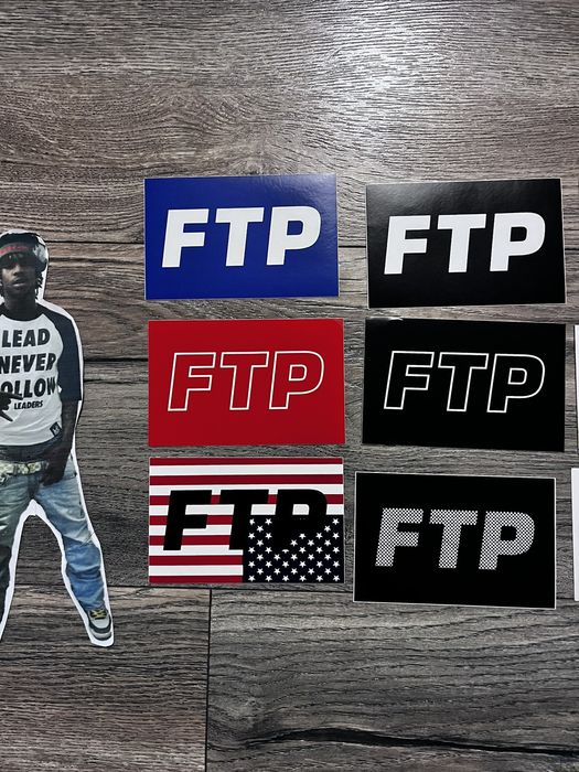 Stickers FTP Logo Sticker Lot (18 Stickers) | Grailed