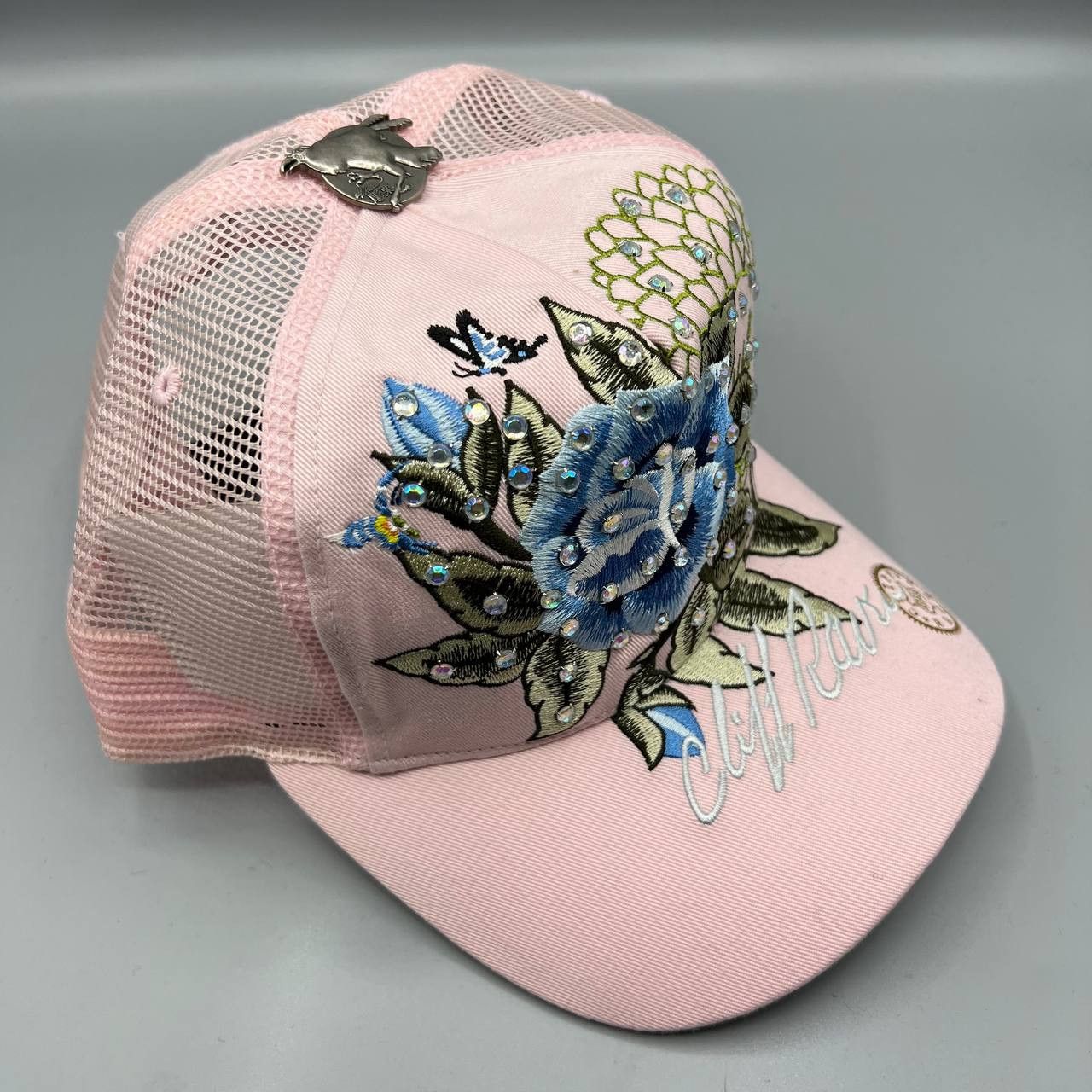 Ed Hardy Vintage Cliff Raven Hat Japanese tattoo Snap back Trucker ...