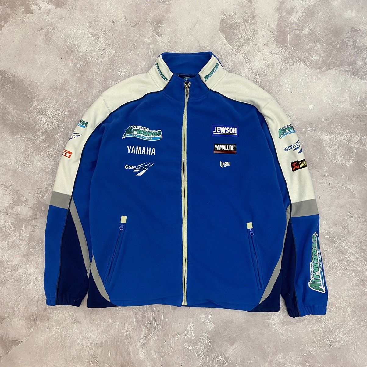 Racing × Vintage × Yamaha Vintage Yamaha Racing Airwaves Full Zip ...