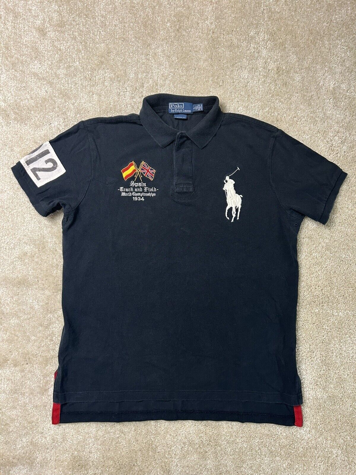 Polo Ralph Lauren VINTAGE Polo Ralph Lauren Shirt Polo Spain Track and ...