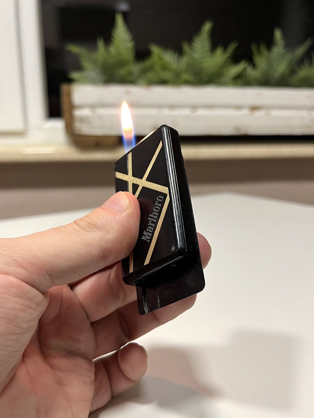 Vintage Y2K FUTURISTIC MARLBORO METAL SLIDER PUNK ROCK LIGHTER 2000S ...