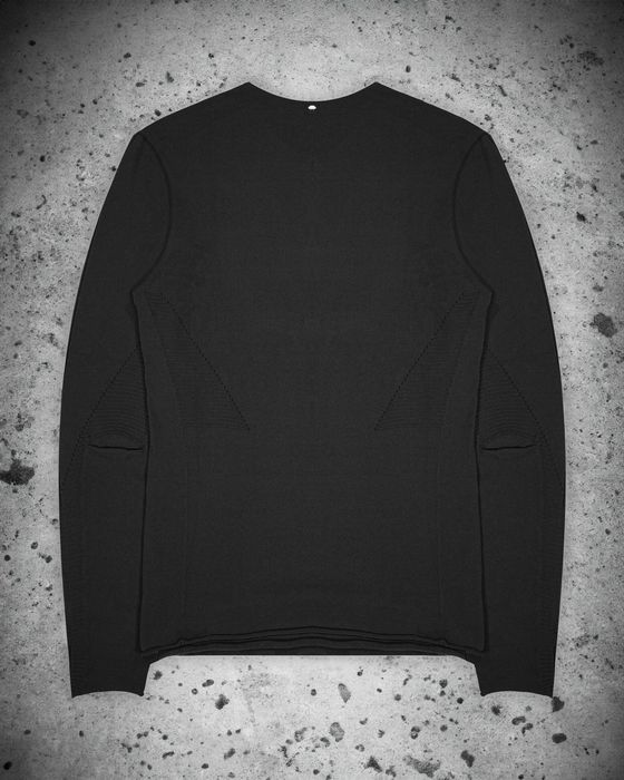 Label Under Construction Label Under Construction Knit Hybrid Sweater ...