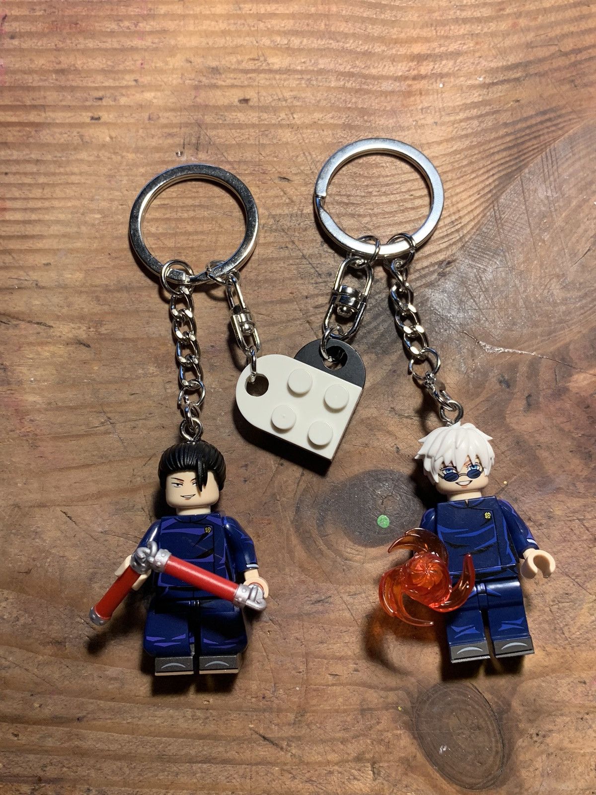 Anime Gojo Suguru jujutsu Kaisen custom anime minifigure keychain | Grailed