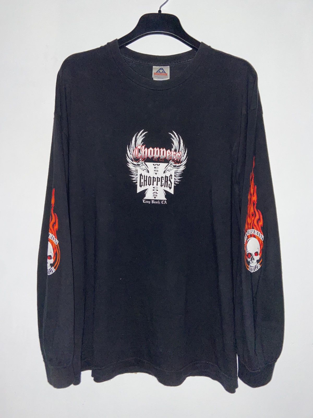 1 Of 1 × Choppers × Streetwear West Coast Choppers Long Sleeve Tee XL 1 ...