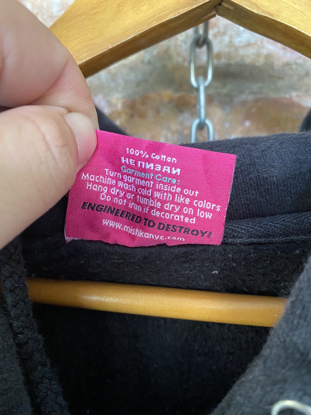 Mishka Iconic Black Eyes hoodie | Grailed