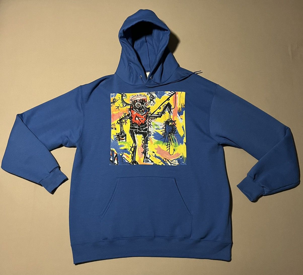 Champion × Jean-Michel Basquiat × Streetwear Mach Hommy Pray For Haiti ...