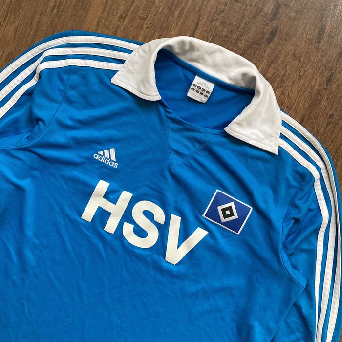 Vintage FC Hamburg HSV Adidas 2008 Long Jersey Retro 1975-76 Soccer ...