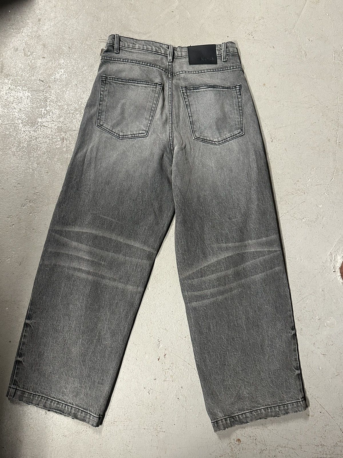 K-Two Studios KTwo Studios Baggy Denim V2 Grey | Grailed