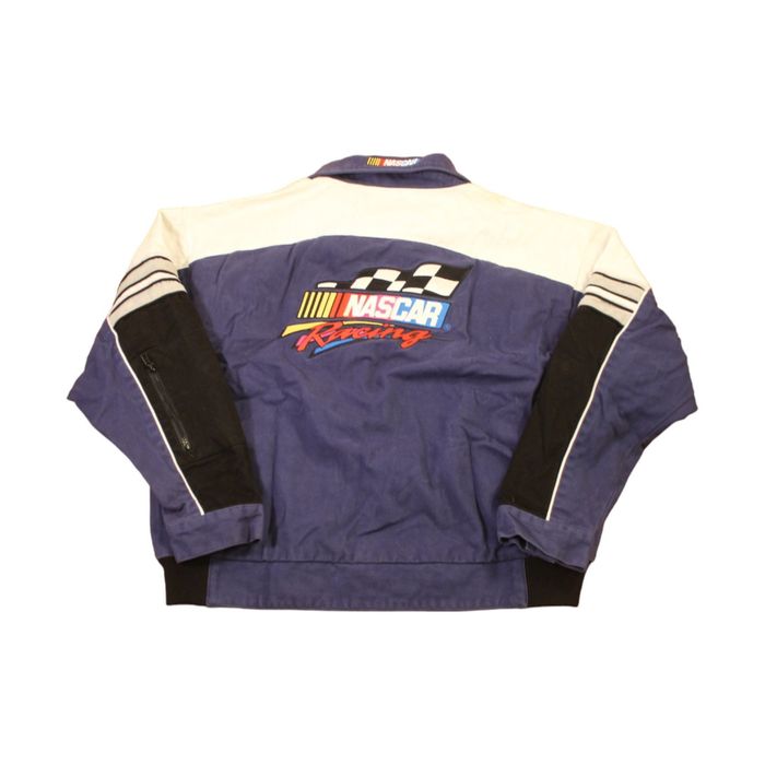 Vintage Vintage Racing Champions Apparel Nascar Racing Jacket Blue X ...