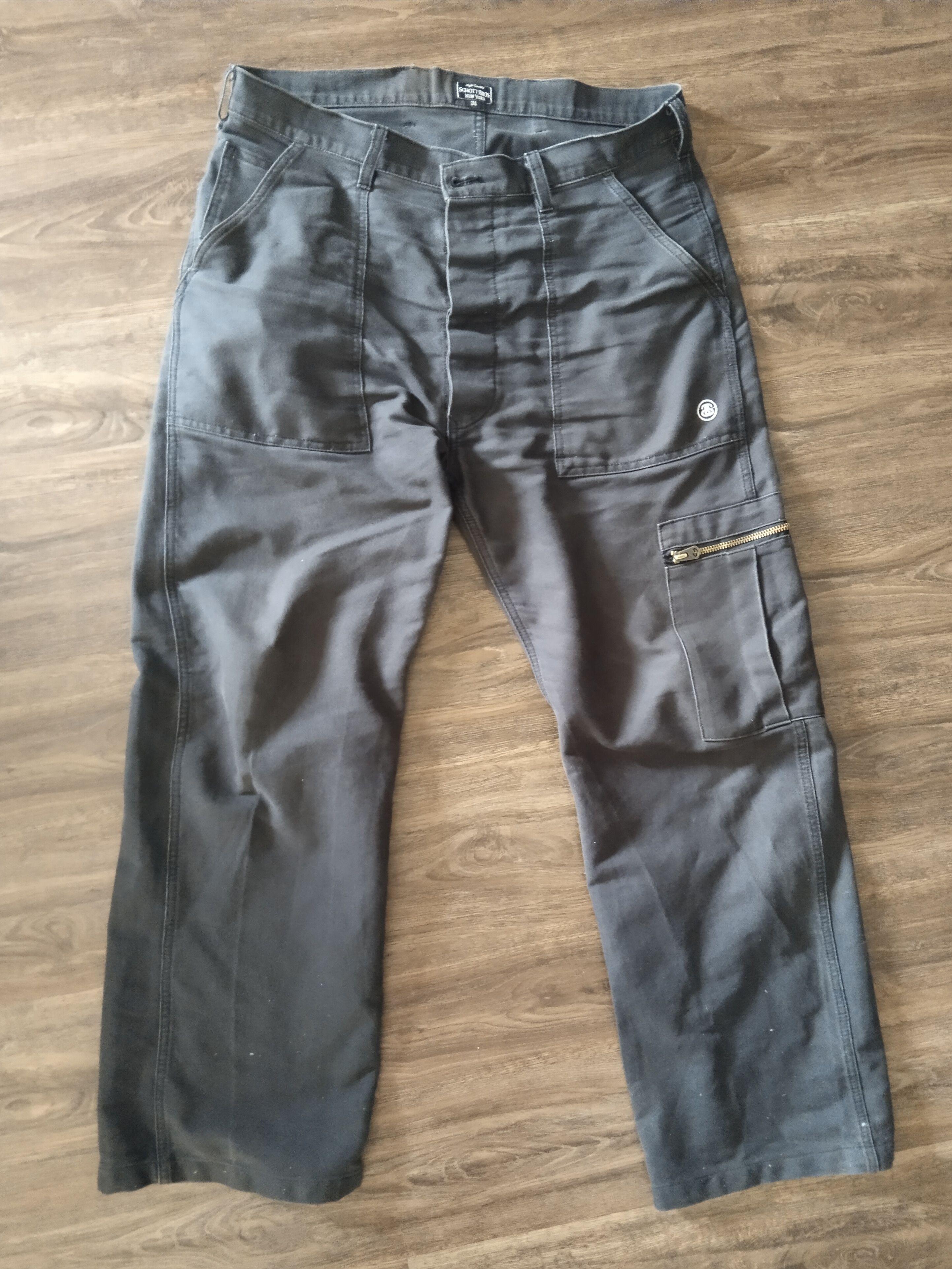 Schott × Stussy × Talon Stussy X Schott NYC Cargo Pants | Grailed