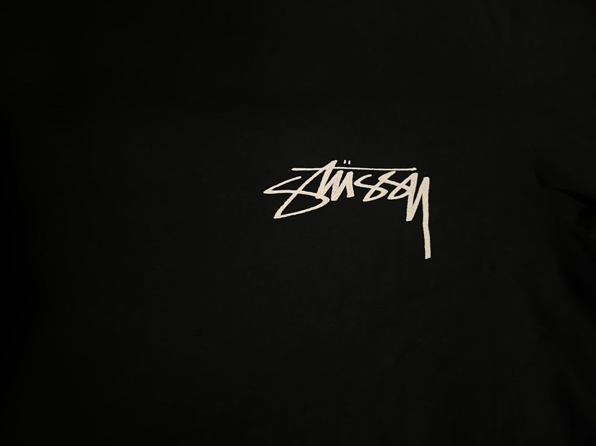 Streetwear × Stussy Stussy 8ball spider logo tee | Grailed