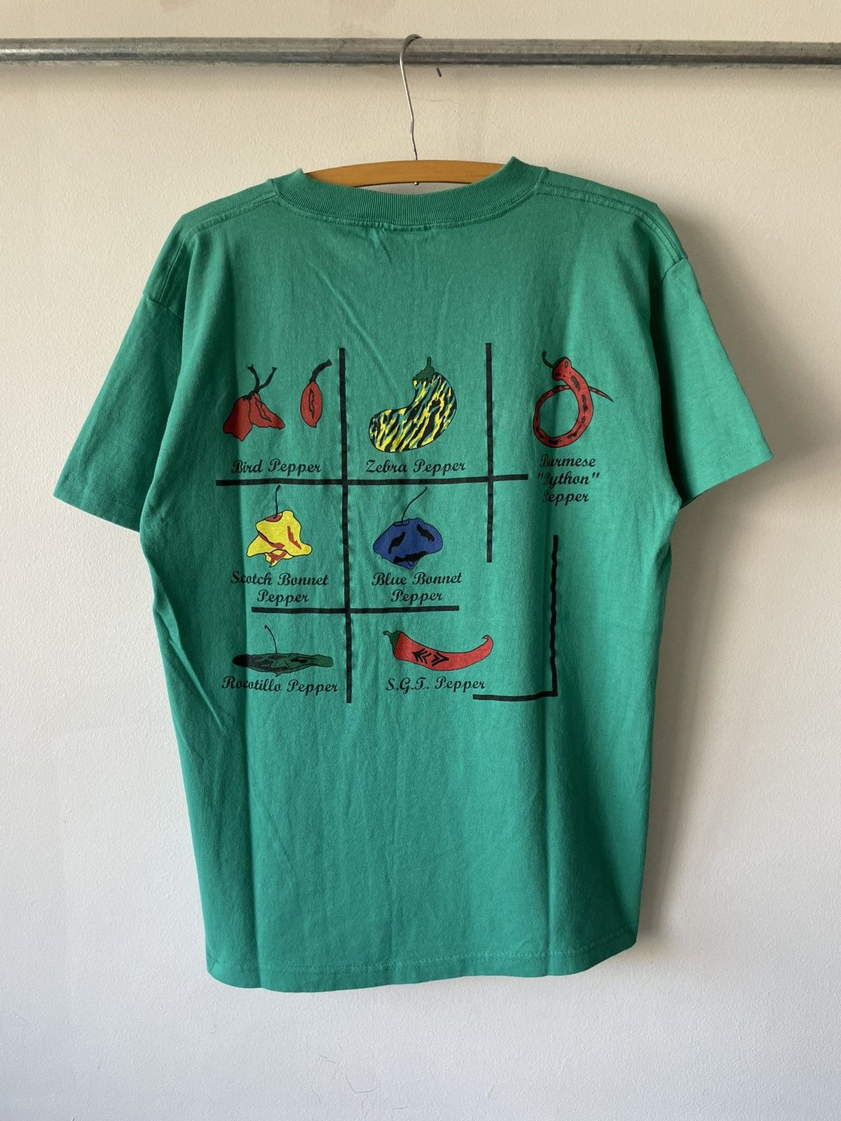 Made In Usa × Streetwear × Vintage Vintage 90s Jamaican Hell Fire Hot ...