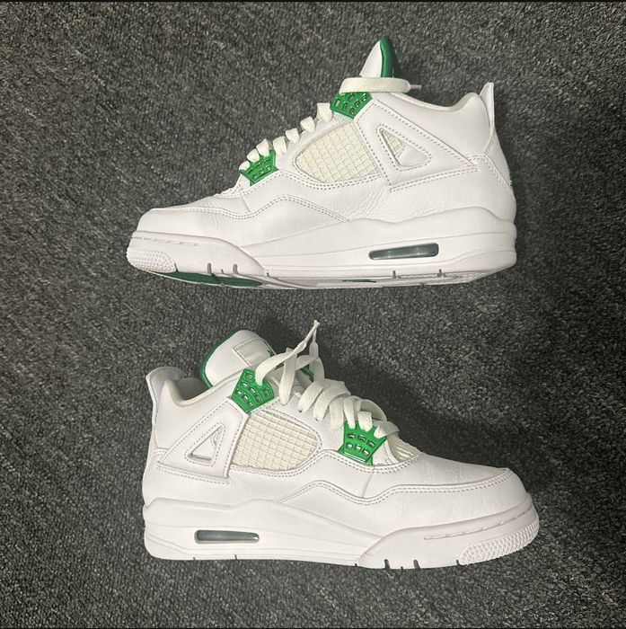 Jordan Brand Air Jordan 4 Metallic Green | Grailed