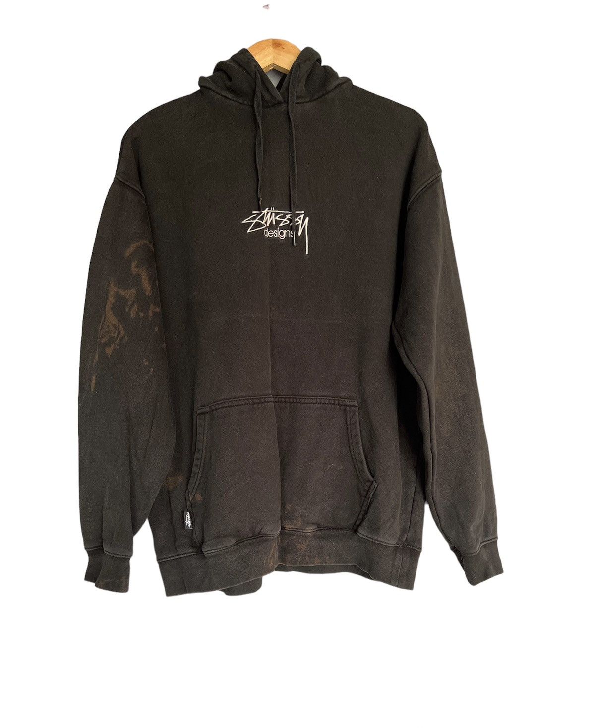 Japanese Brand × Streetwear × Stussy 🔥STUSSY DESIGNS CENTER HOODIES ...