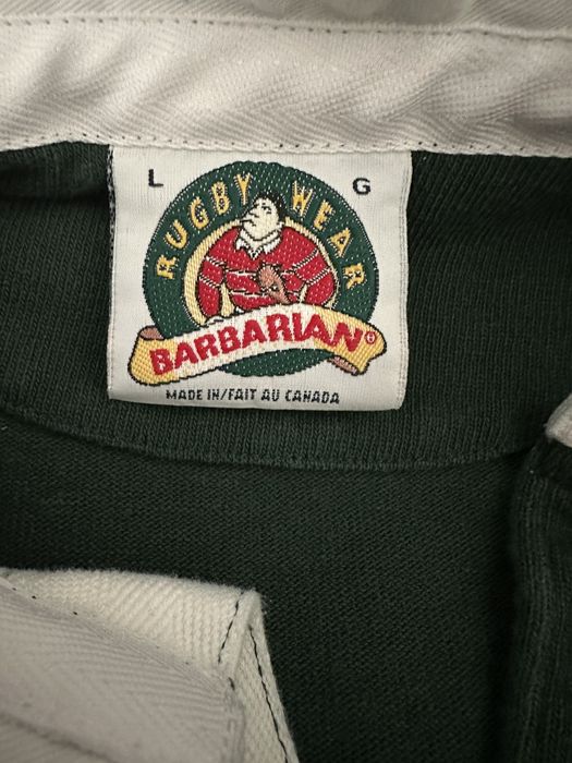 Barbarian Barbarian Rugby Shirt-Green | Grailed