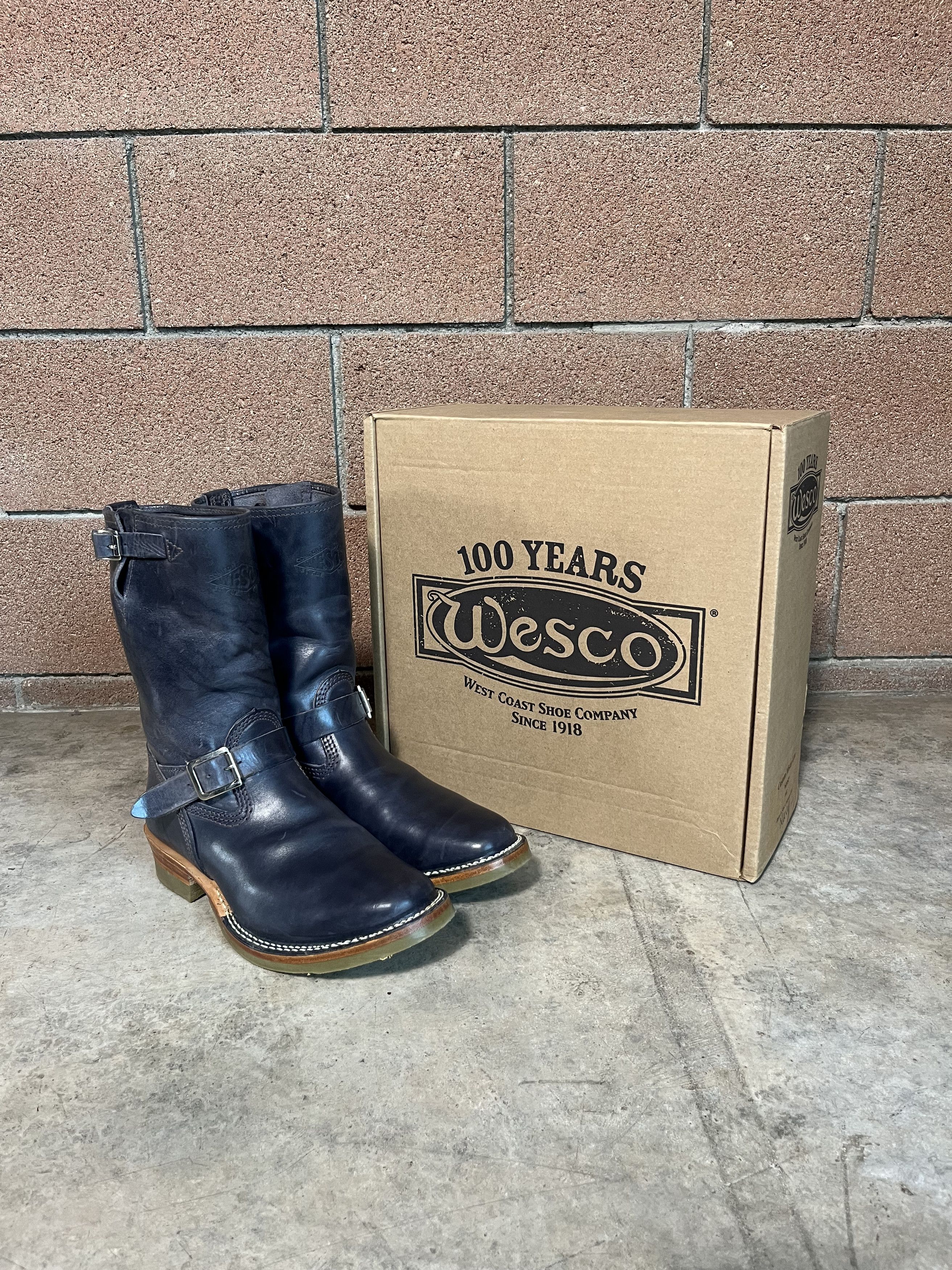 WESCO Wesco Mister Lou Navy Horsehide 10E | Grailed