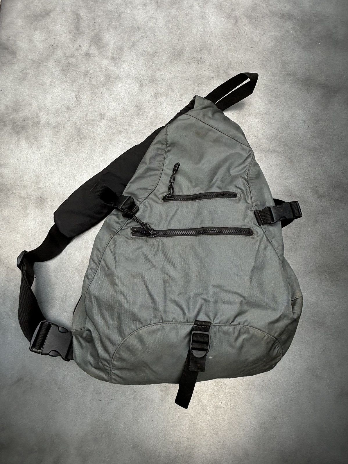 Vintage 1990s Vintage GAP Messenger Bag 2000s Nylon Crossbody Sling ...