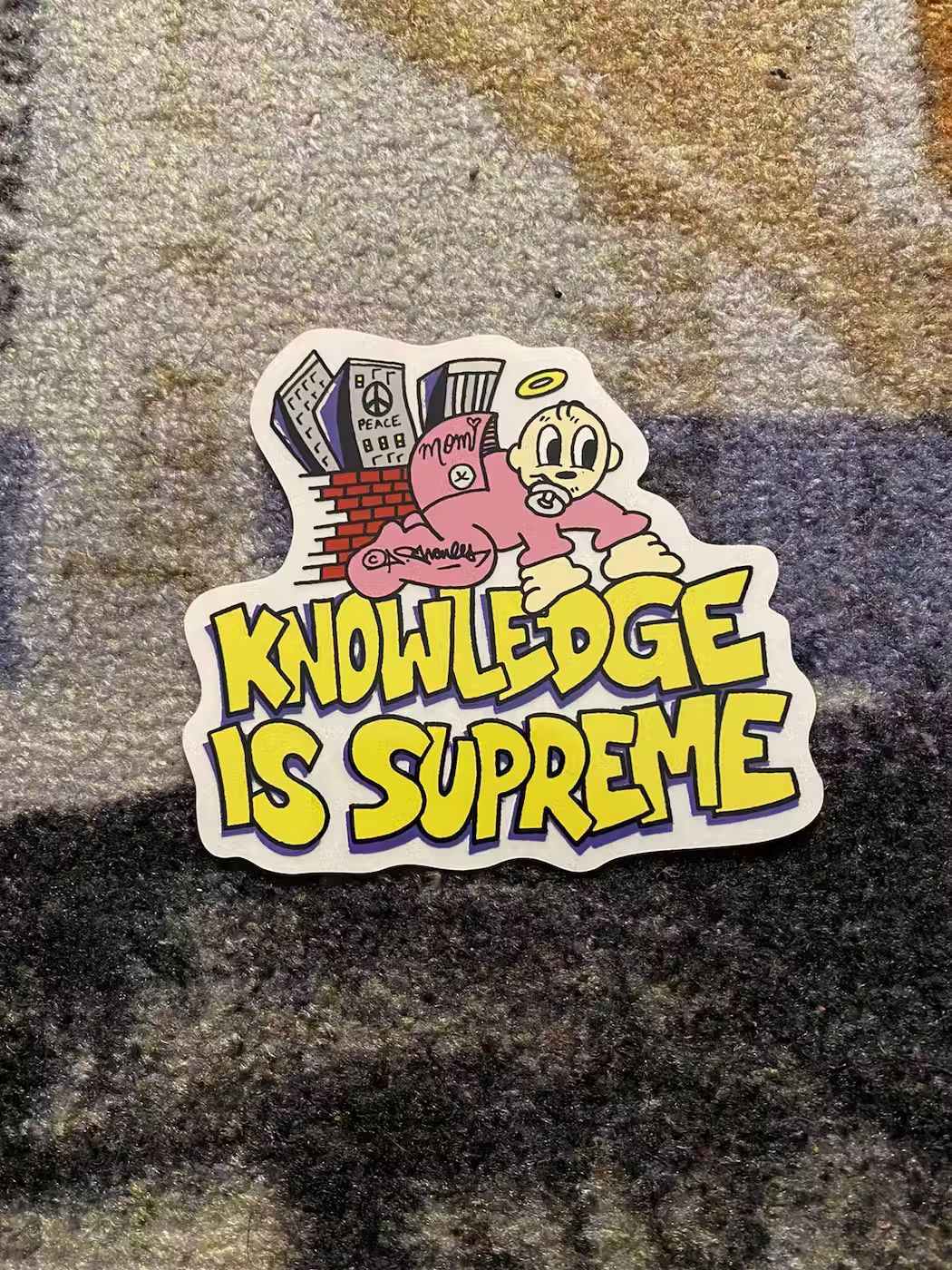 Supreme Knowledge is Supreme Sticker | Grailed