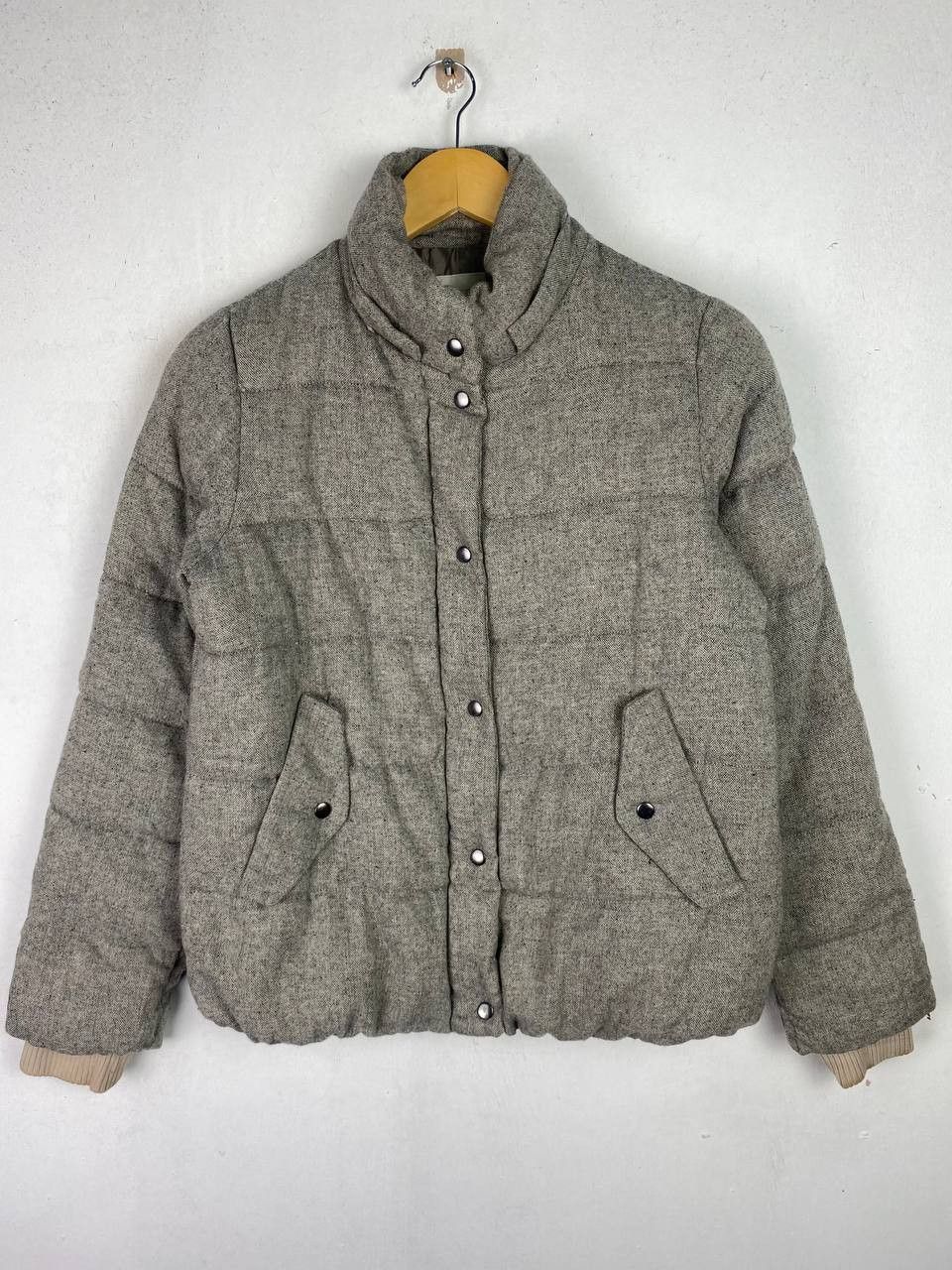 Japanese Brand back number japanese brands wool puffer jacket nice ...