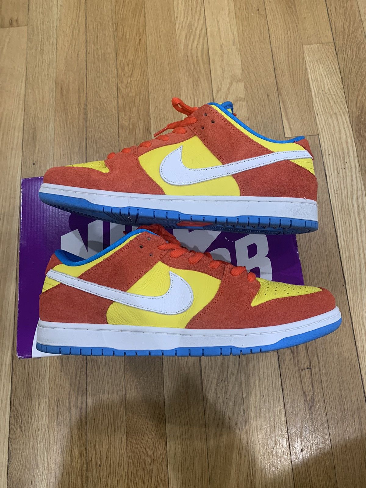 Nike × Streetwear × The Simpsons Nike Dunk Low Pro Bart Simpson | Grailed