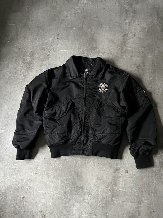 Vintage Vintage Thug Life black bomber jacket 90s | Grailed