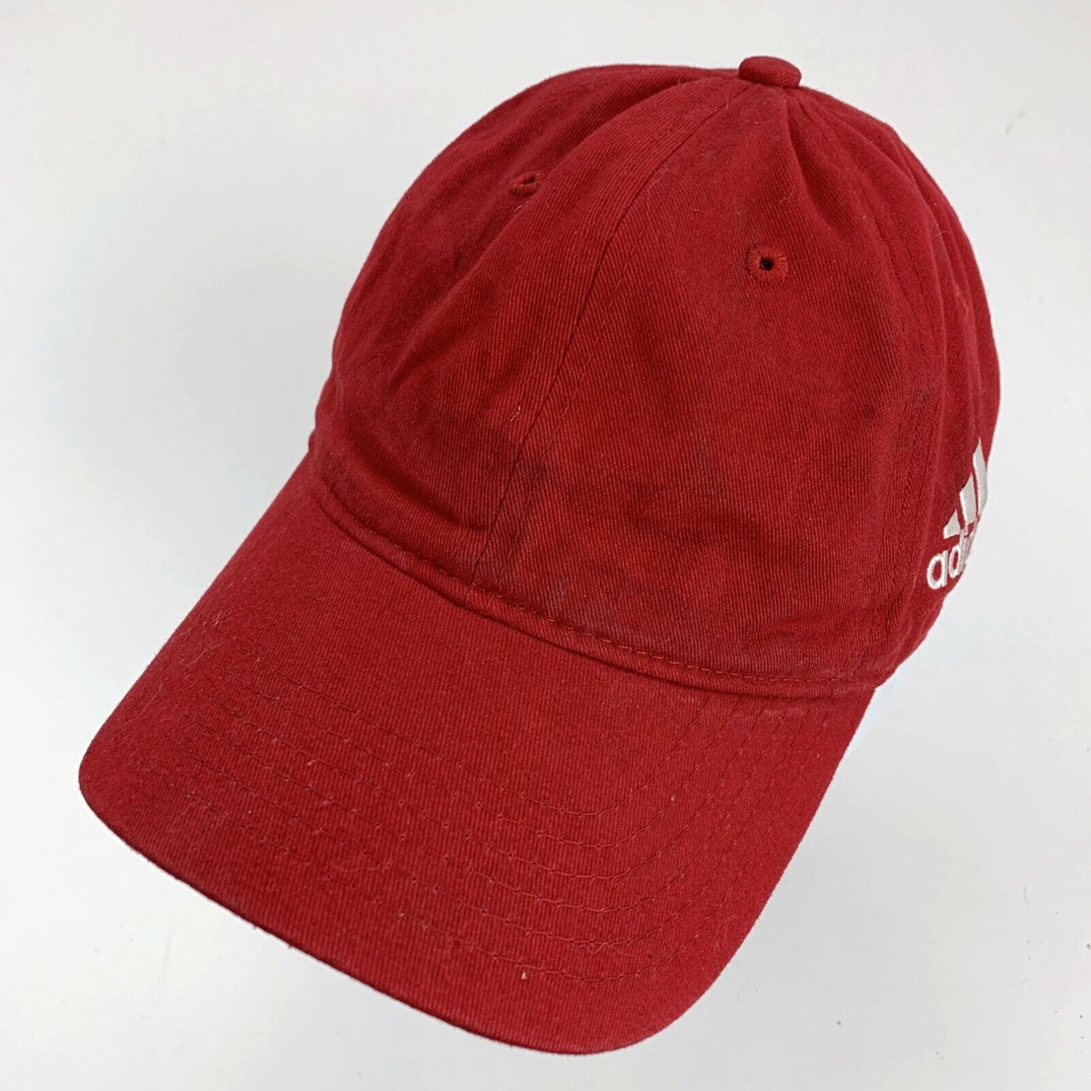 Adidas Adidas Red Ball Cap Hat Adjustable Baseball | Grailed