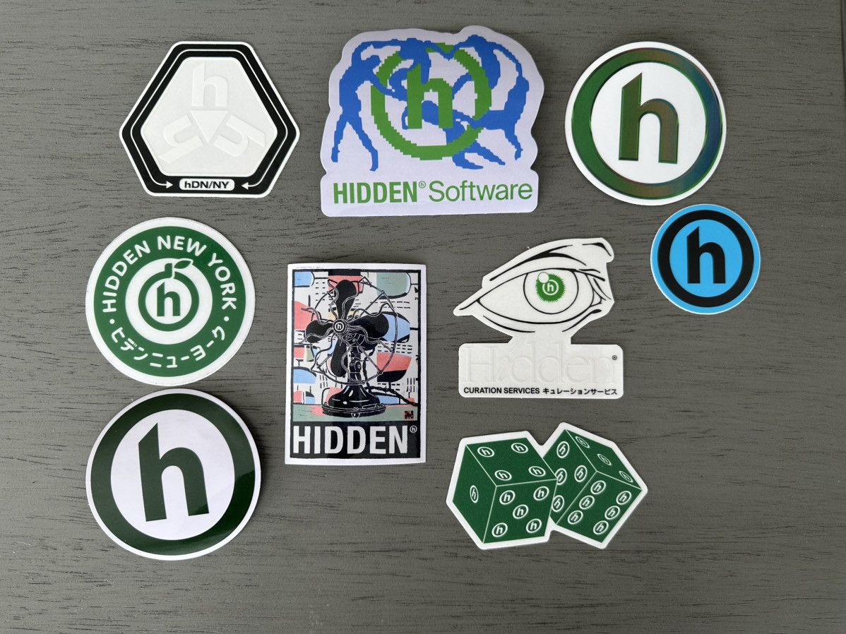HIDDEN Hidden NY Stickers | Grailed