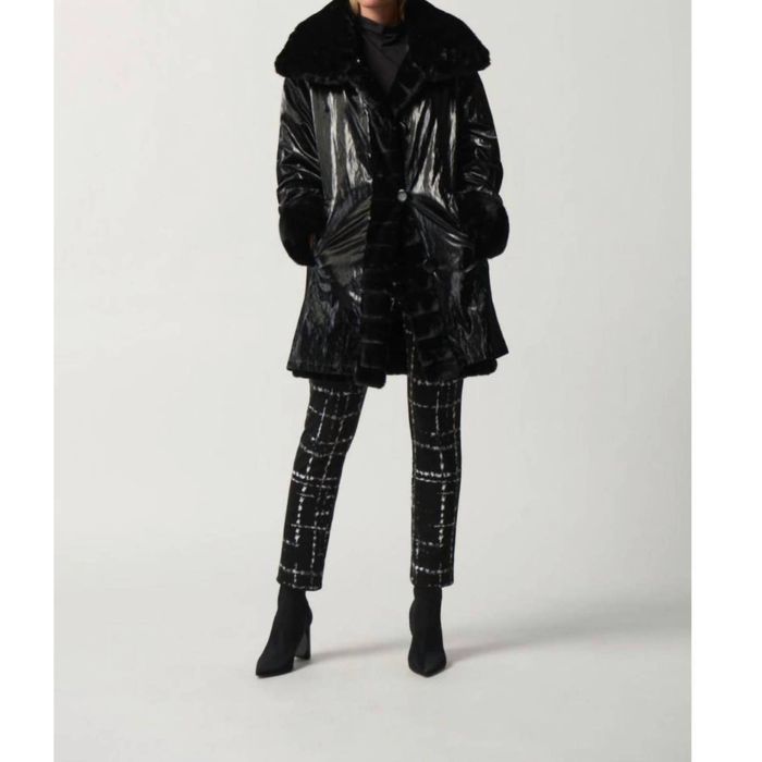 Joseph Ribkoff Reversible Fur Coat In Black | Grailed
