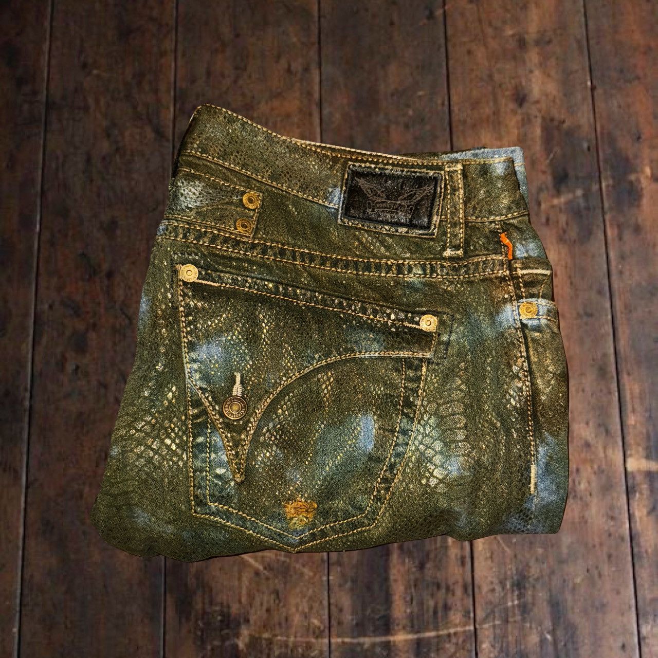 Robins Jeans Mens snake skins robin jeans | Grailed