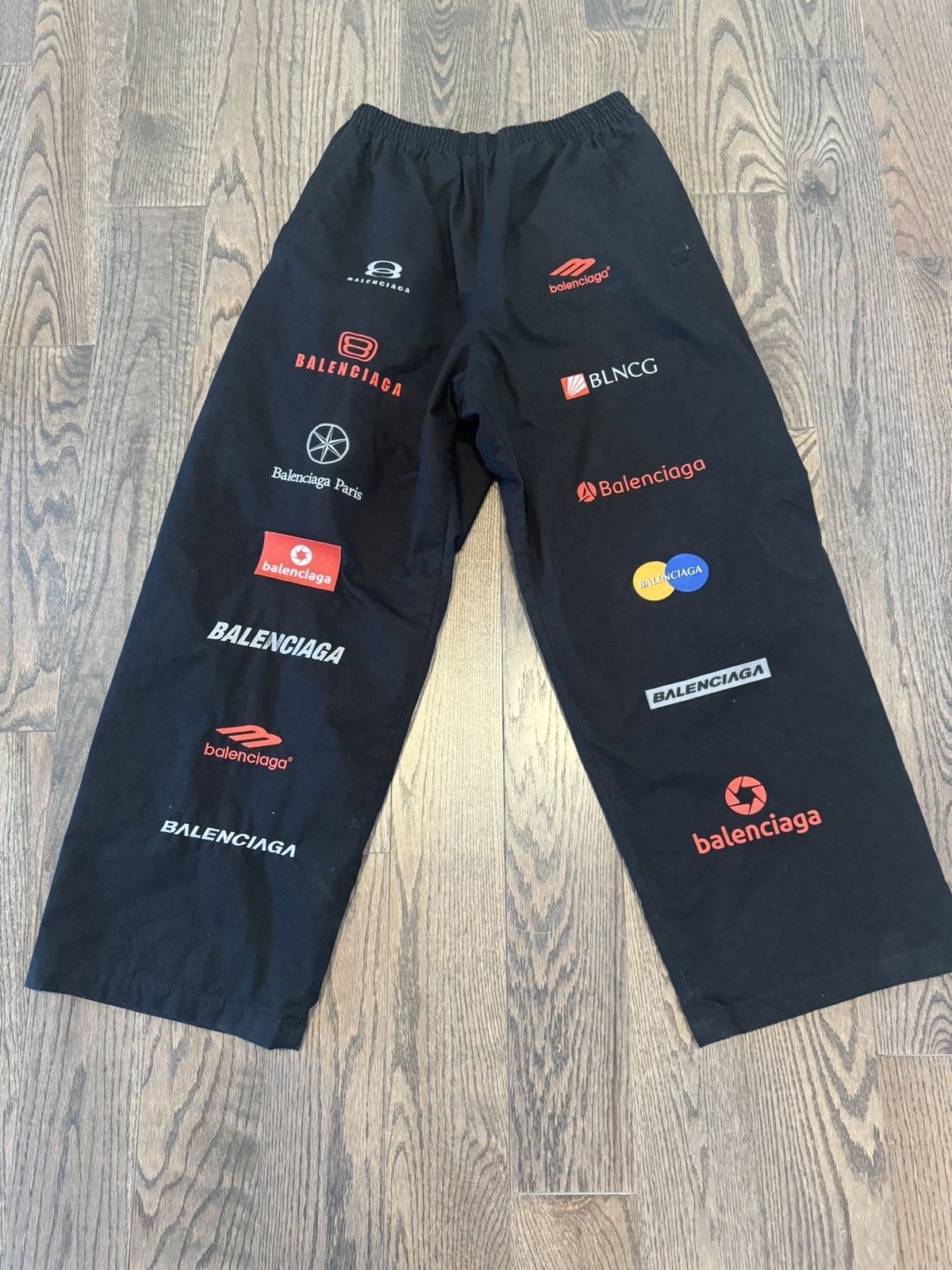 Balenciaga Balenciaga Multi Logo Sweatpants | Grailed