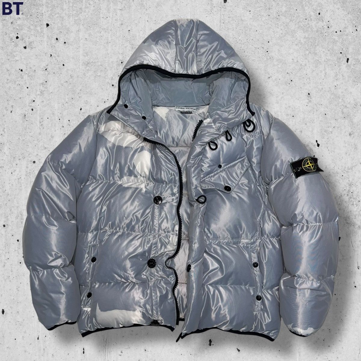 Massimo Osti × Stone Island Stone Island Vintage 1996 Down Filled Nylon ...