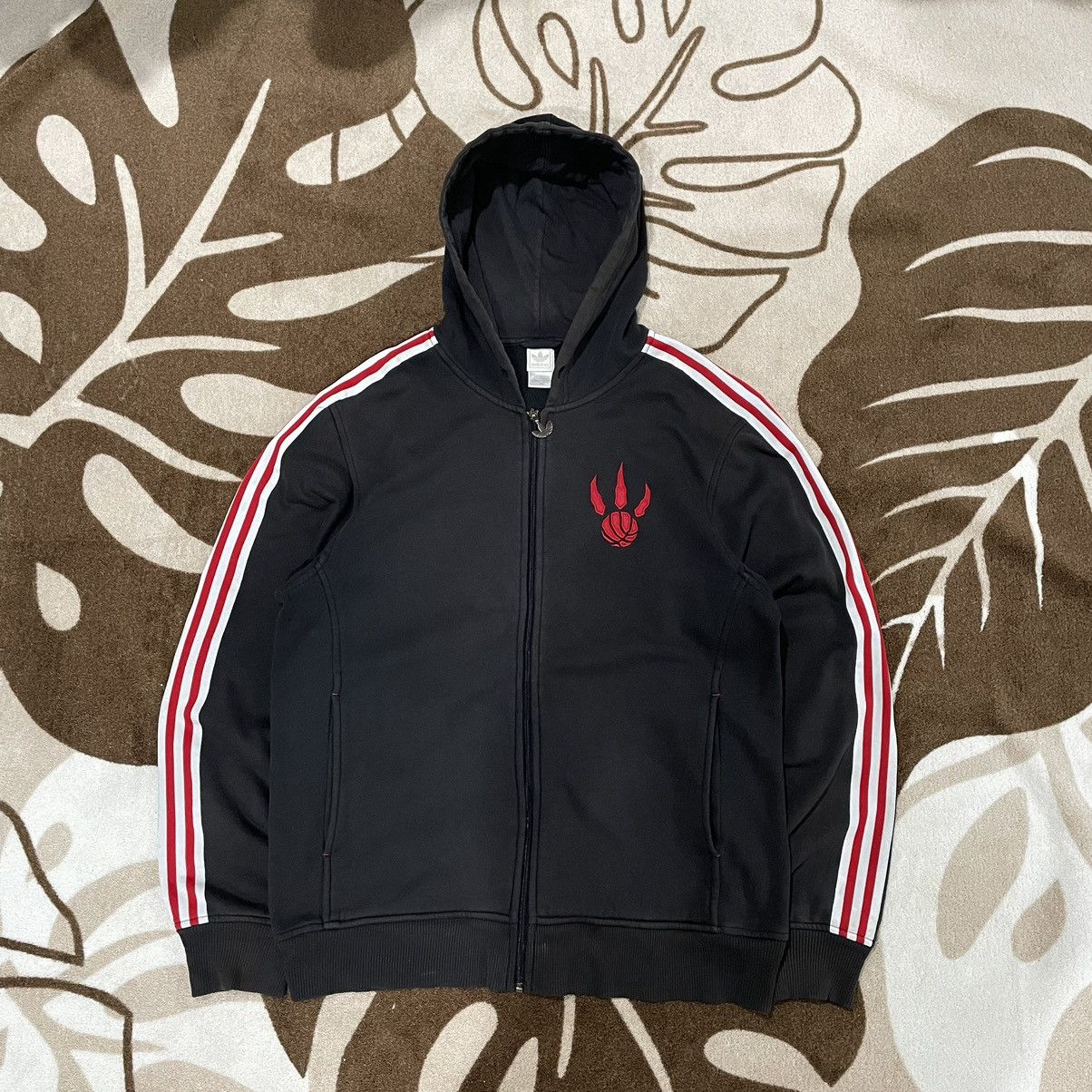 Adidas Vintage Toronto Raptors x Adidas zip up hoodie. | Grailed