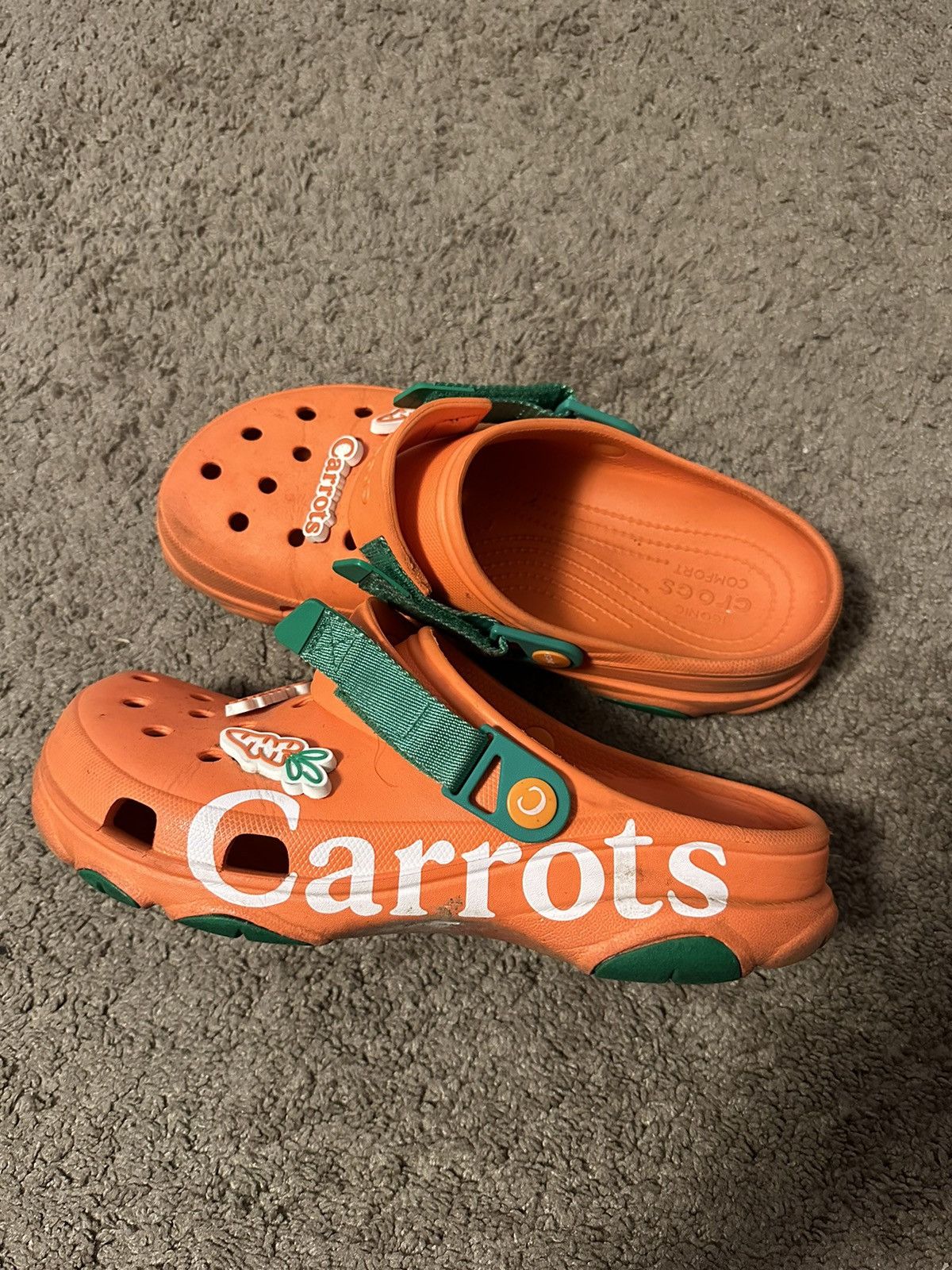 Anwar Carrots × Carrots By Anwar × Crocs CARROTS CROCS Orange Green All ...