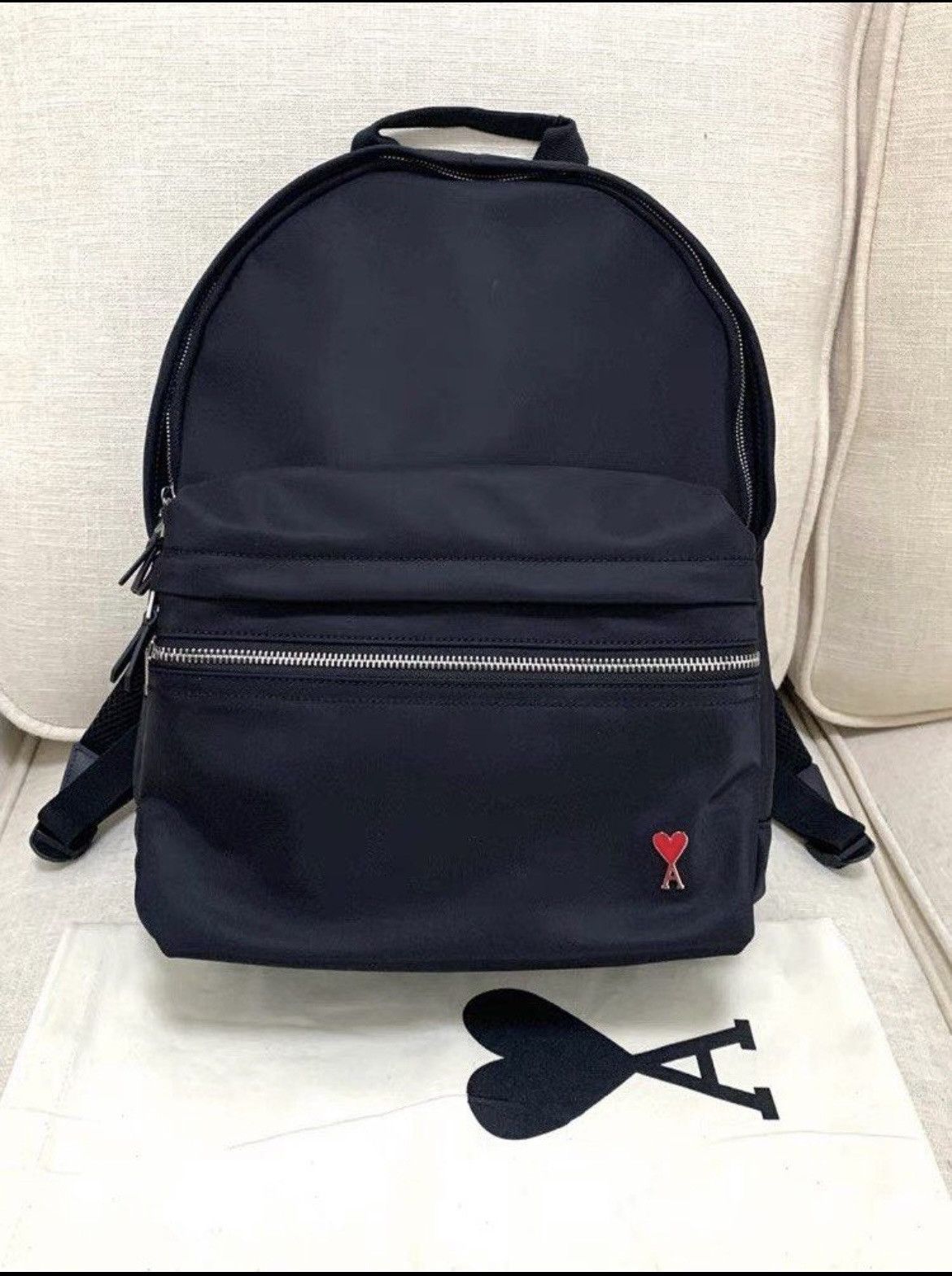 AMI BRAND NEW - AMI - NYLON BACKPACK | Grailed